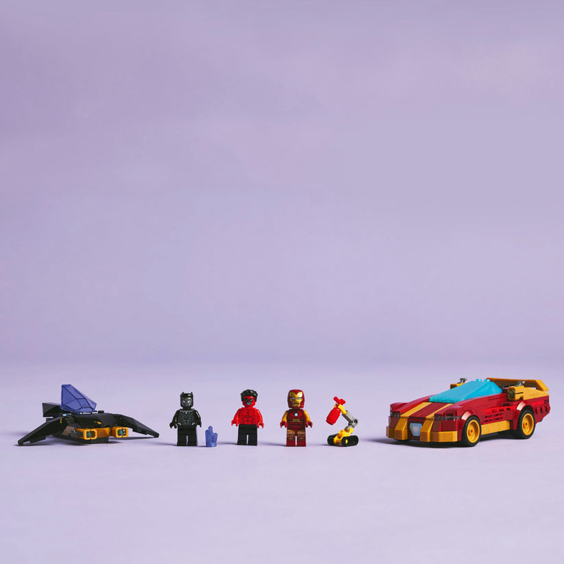76310 Iron Man Car & Black Panther vs. Red Hulk – LEGOLAND® Discovery ...